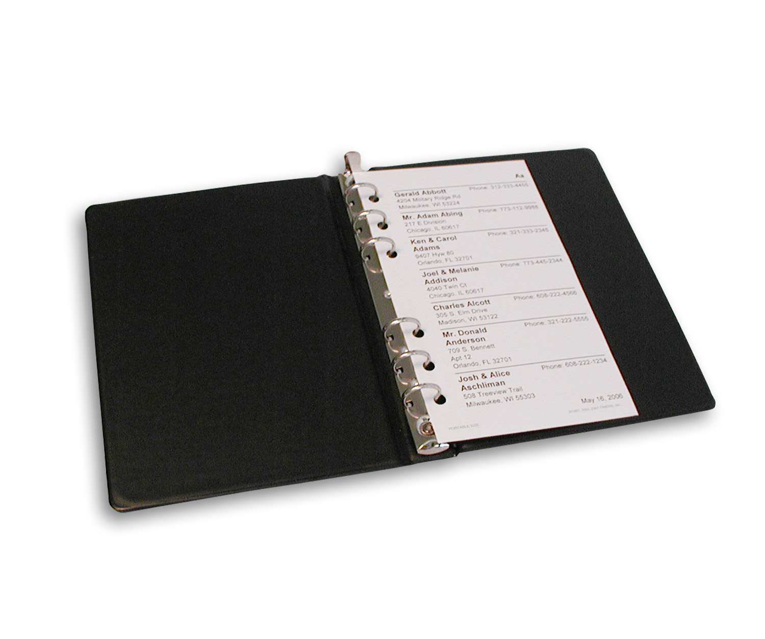 Small 6 Ring Binder